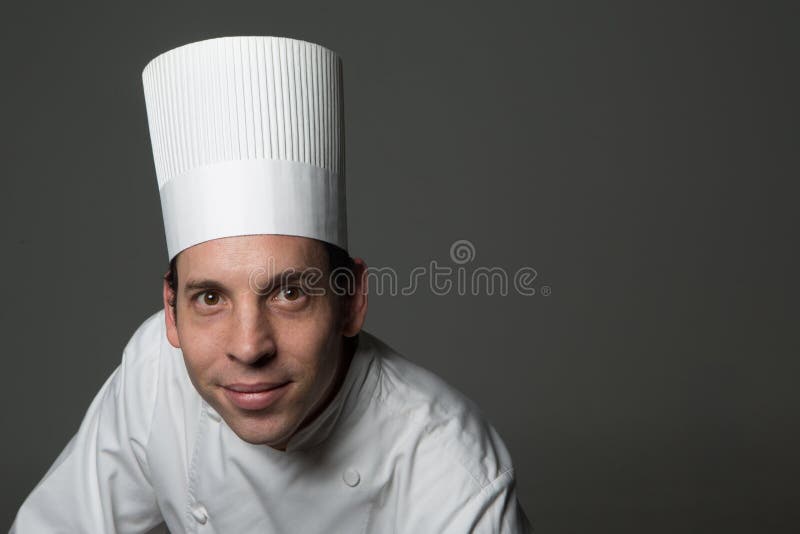 The Chef stock image. Image of service, folded, male - 43314101