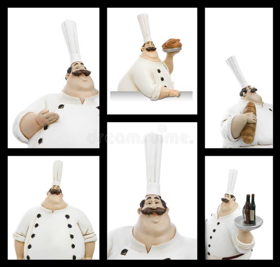 Chef collage stock image. Image of nutrition, cuisine - 23588957