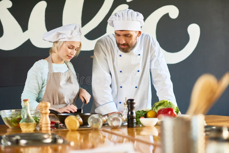 Master class for cooking stock photo. Image of culinary - 117599498