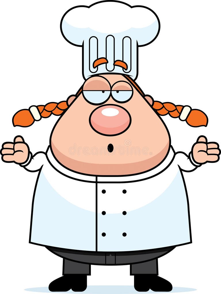 Confused Cartoon Chef Stock Illustrations – 262 Confused Cartoon Chef ...