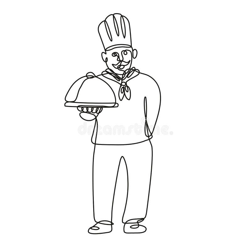 Line Drawing Platter Stock Illustrations – 319 Line Drawing Platter ...