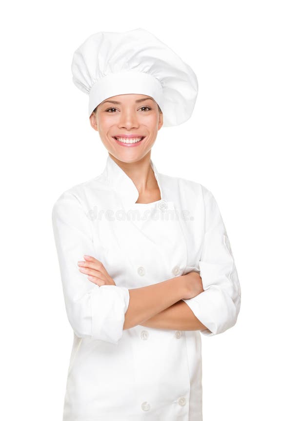 Chef, cook or baker woman stock image. Image of attractive - 20717307