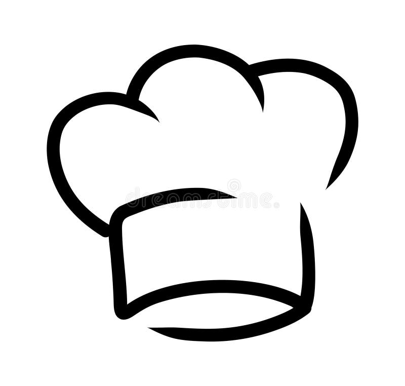 Chef Cook Icons. Vector Cook Cap Logos for Restaurant Stock Vector ...