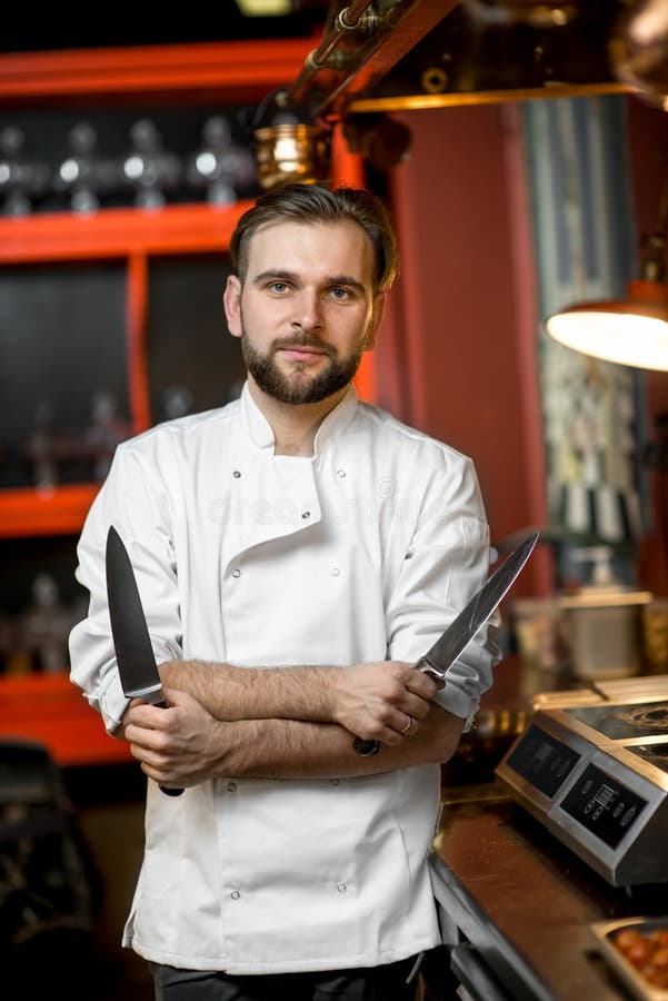 Chef cook portrait stock image. Image of profession, work - 66735939