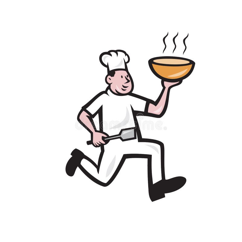Chef Running Stock Illustrations – 459 Chef Running Stock Illustrations ...