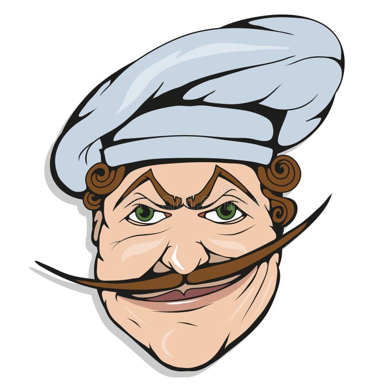 Chef Cook Standing in a Different Pose, Restaurant Boss, Cartoon Chef ...