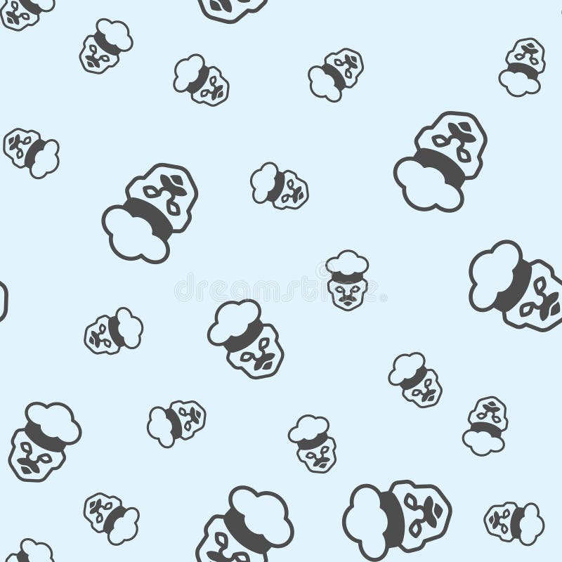 Chef Cooker Face Solid Seamless Pattern, Culinary Cooking Theme. Vector Graphics Stock ...
