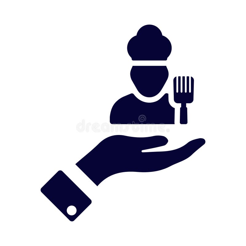 Chef, Cooker, Restaurant Chef Care Icon Stock Vector - Illustration of ...