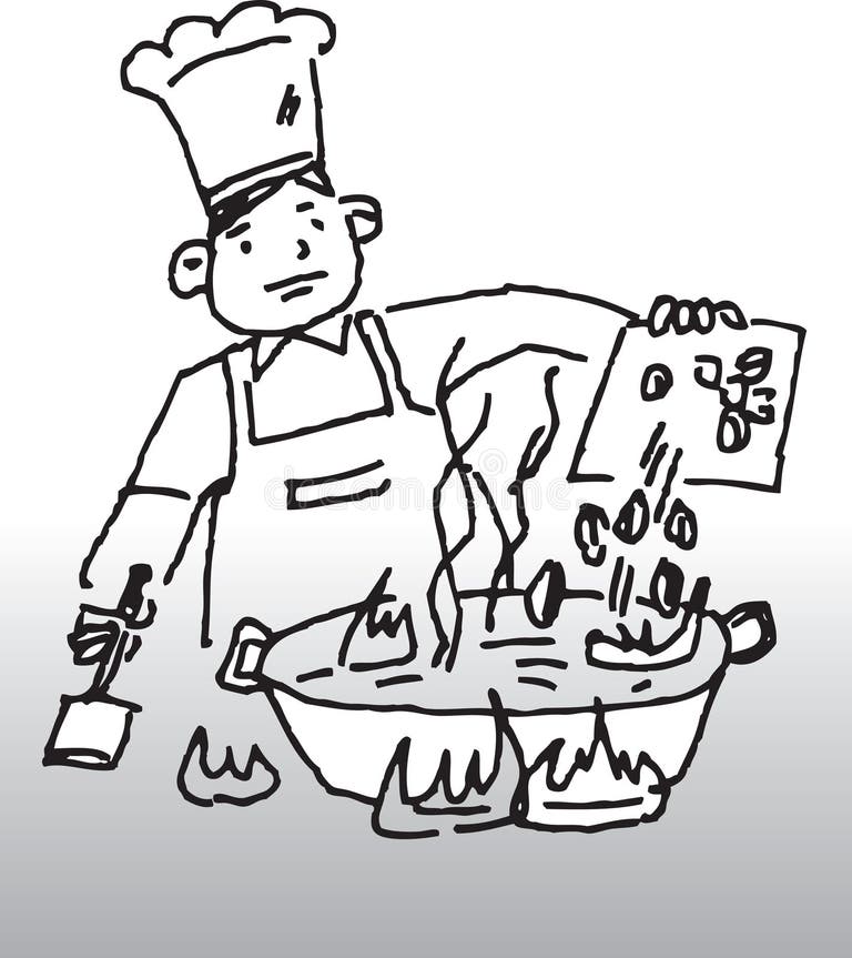 Caricature Chef Stock Illustrations – 1,106 Caricature Chef Stock ...