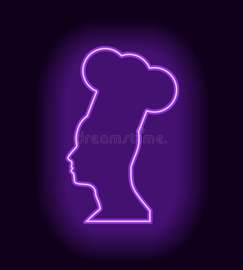 Chef abstract icon. stock vector. Illustration of bakery - 132117510