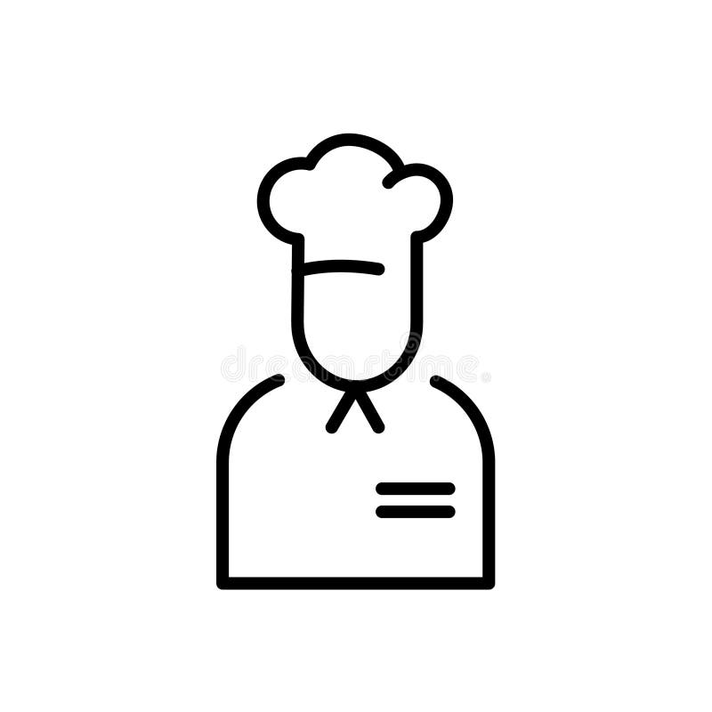 Chef, Cooking - Vector Icon Stock Vector - Illustration of chef, icon ...