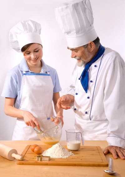 Chef couple stock photo. Image of restaurant, couple, laughter - 7120582