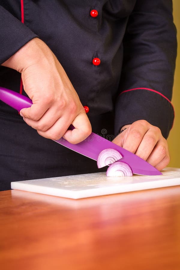 Chef cut food stock photo. Image of kitchen, nutrition - 34130796