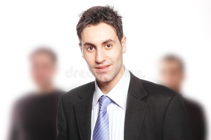 Chef de file des affaires photo stock. Image of solution - 2033150