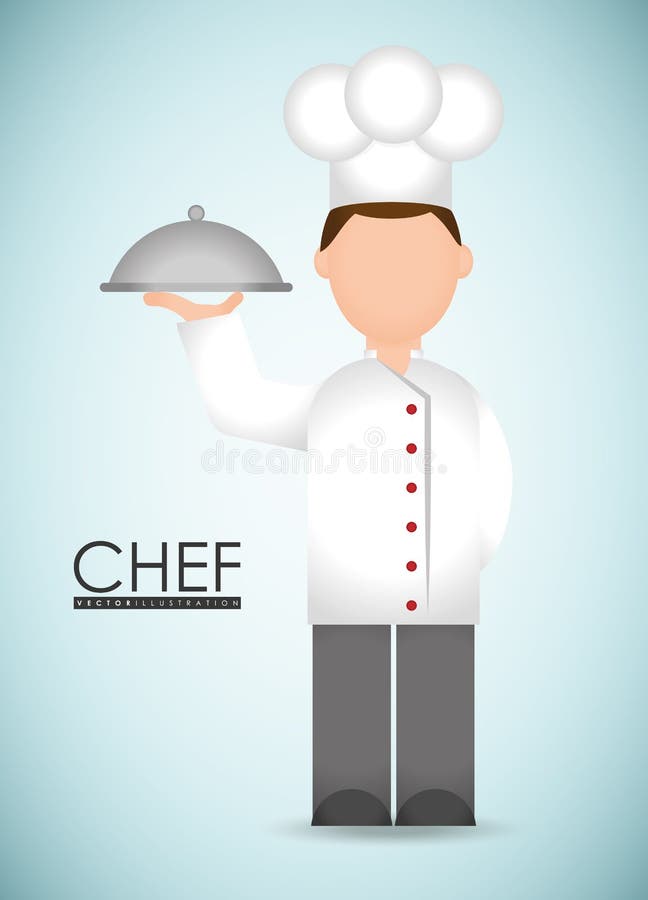Chef design. illuistration stock vector. Illustration of organic - 73310671