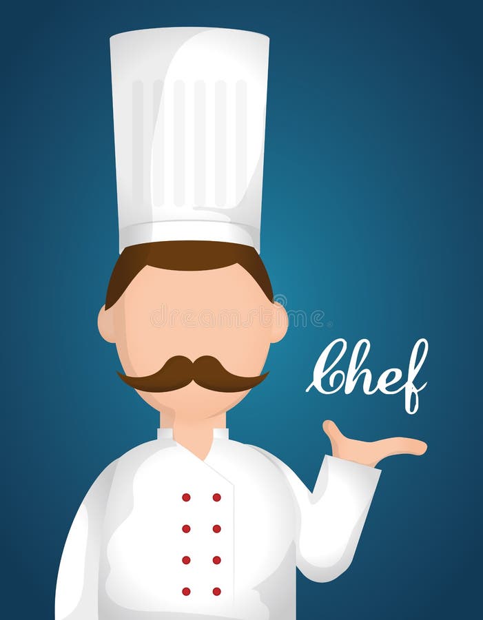 Chef design. stock vector. Illustration of menu, elementsymbol - 73310768