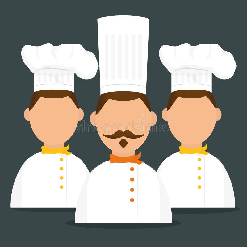 Chef design. stock vector. Illustration of menu, elementsymbol - 73310768