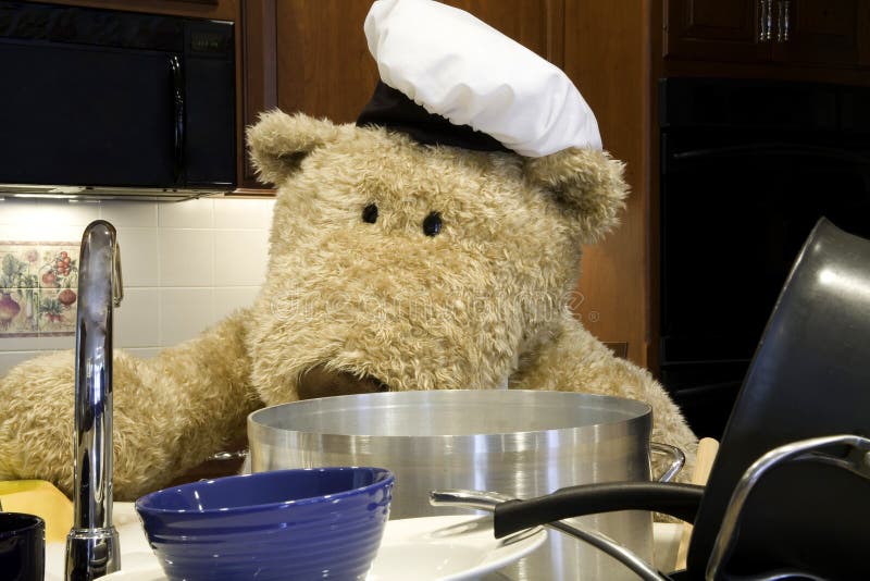 622 Teddy Cooking Stock Photos - Free & Royalty-Free Stock Photos from ...