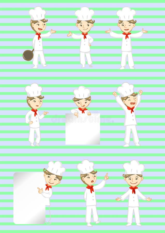 Chef display stock illustration. Illustration of chef - 25640642