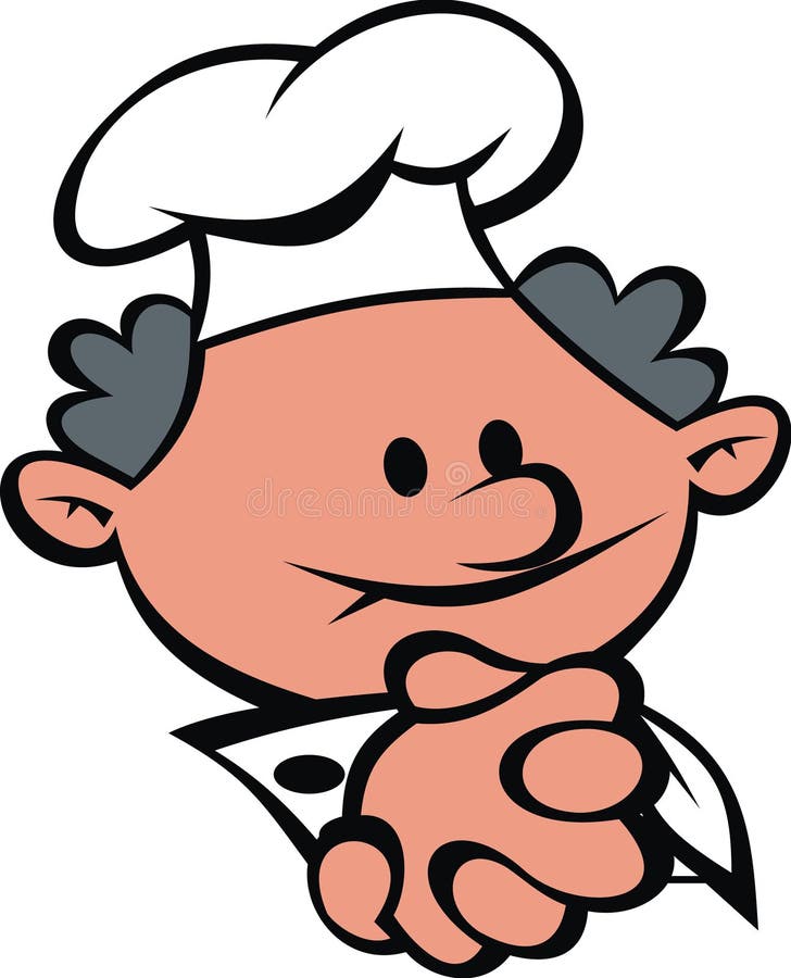 Joy Smiley Face Cooking Happy Chef Hat Stock Illustrations – 26 Joy ...
