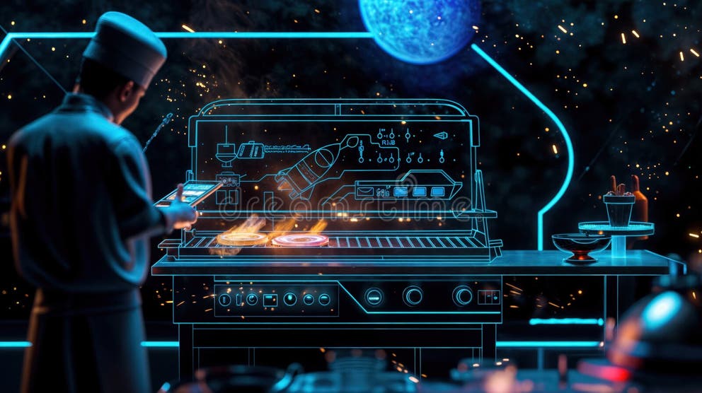 Tech Bbq Stock Illustrations – 93 Tech Bbq Stock Illustrations, Vectors ...