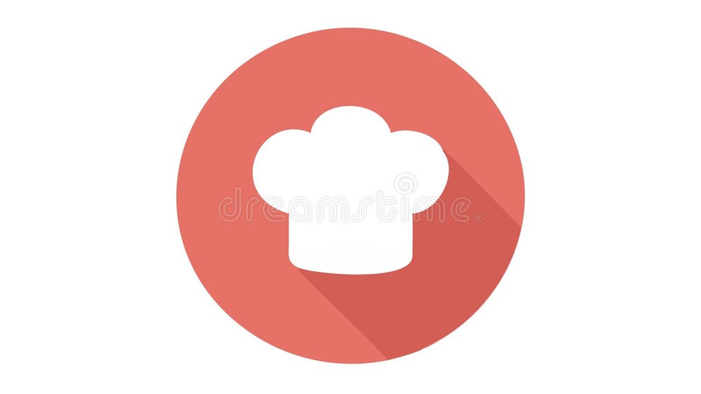 Chef Hat Cook Cap Kitchen Culinary Uniform Icon, Vector Design ...