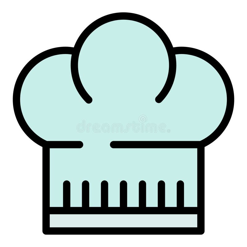 Chef hat icon vector flat stock vector. Illustration of chef - 282105857