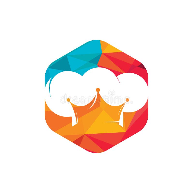 King Chef Vector Logo Design Template. Chef Hat and Crown Icon Logo ...