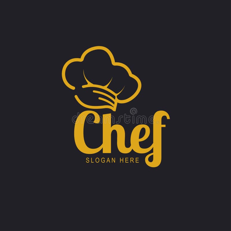 Chef Hat Logo and Icon Vector Design Template Stock Vector ...