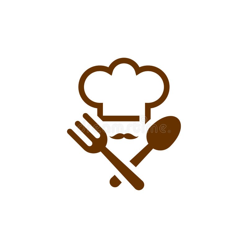 Chef Hat with Spoon and Fork Logo Design Template Vector, Icon Symbol ... Chef Hat with Spoon and Fork Logo Design Template Vector, Icon Symbol ...