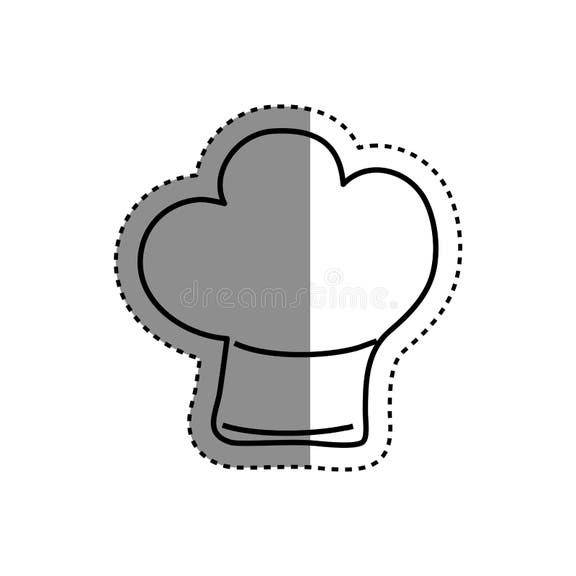 Chef Hat Symbol stock abbildung. Illustration von einzeln - 84075616