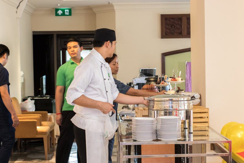 Chef in hotel editorial stock photo. Image of carpet - 126057088