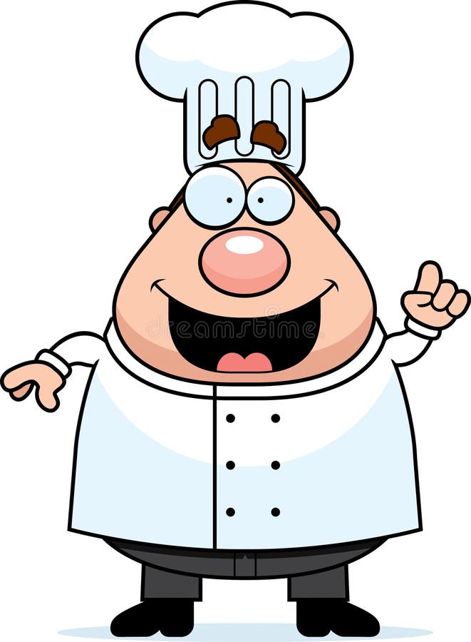 Scared Chef stock vector. Illustration of cartoon, scared - 14457417