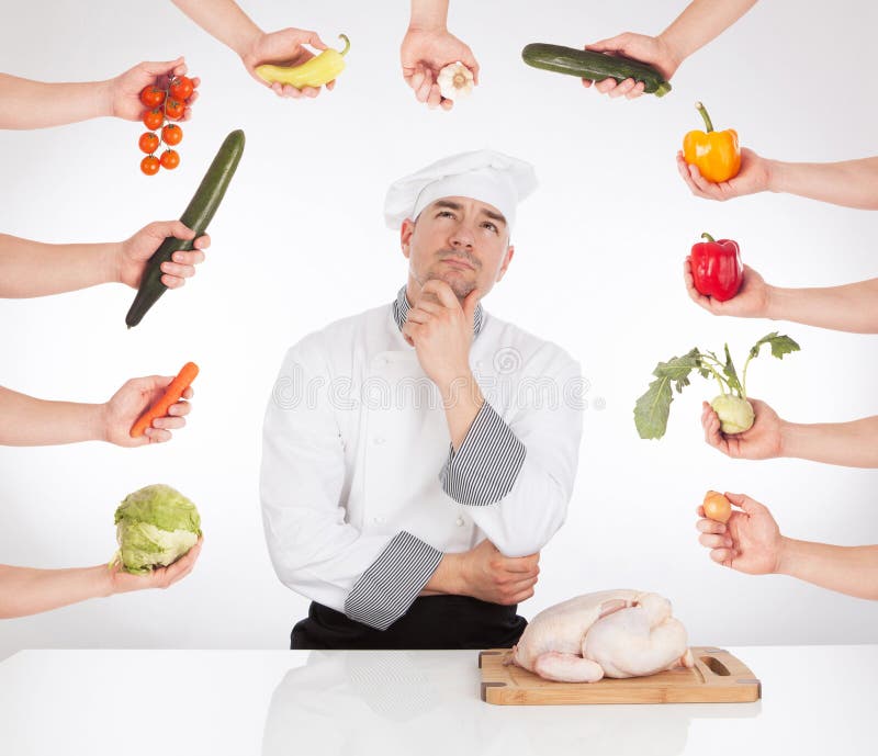 Chef idea stock image. Image of look, cuisine, apron - 40173845