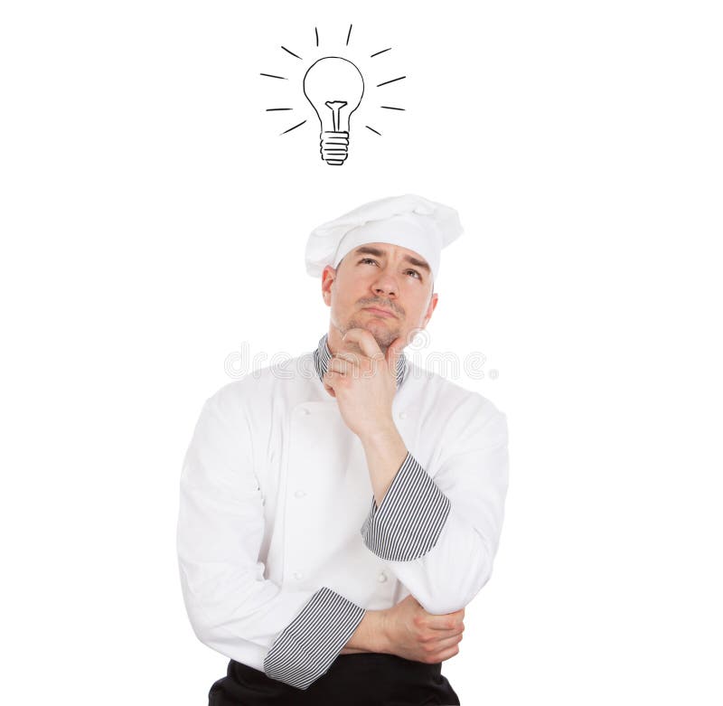 Chef idea stock image. Image of look, cuisine, apron - 40173845