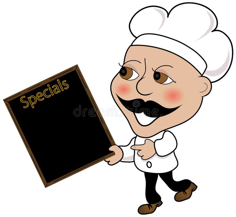 Chef Illustration stock illustration. Illustration of sign - 2900334