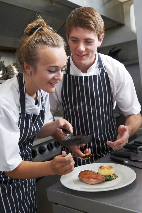 Teen Trainee Chef Stock Photos - Free & Royalty-Free Stock Photos from ...