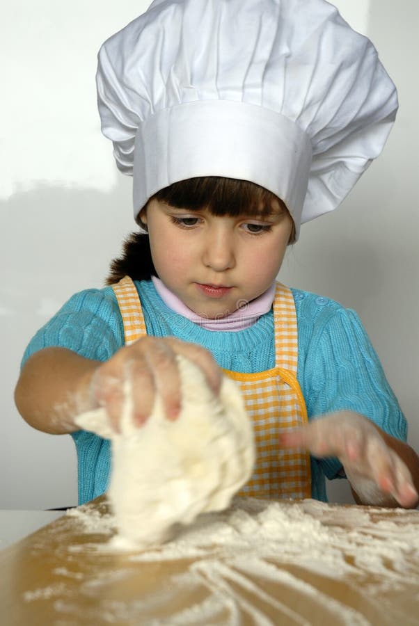 Chef kid. stock image. Image of chefs, ingredient, girl - 25593093
