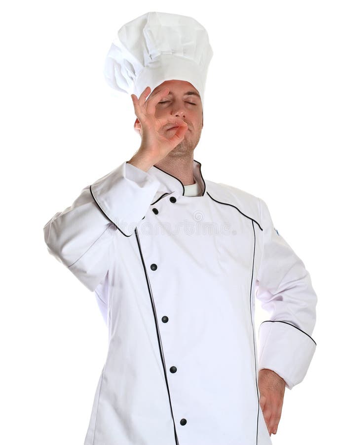 Chef-kok stock afbeelding. Image of koken, humeur, banketbakker - 11850509