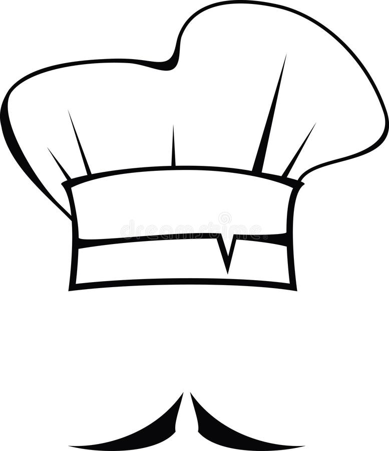 Chef-kok vector illustratie. Illustration of kooktoestel - 14831695