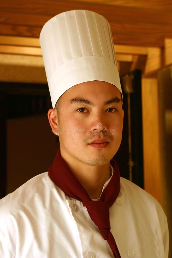Chef-kok stock foto. Image of eenvormig, professioneel - 329822