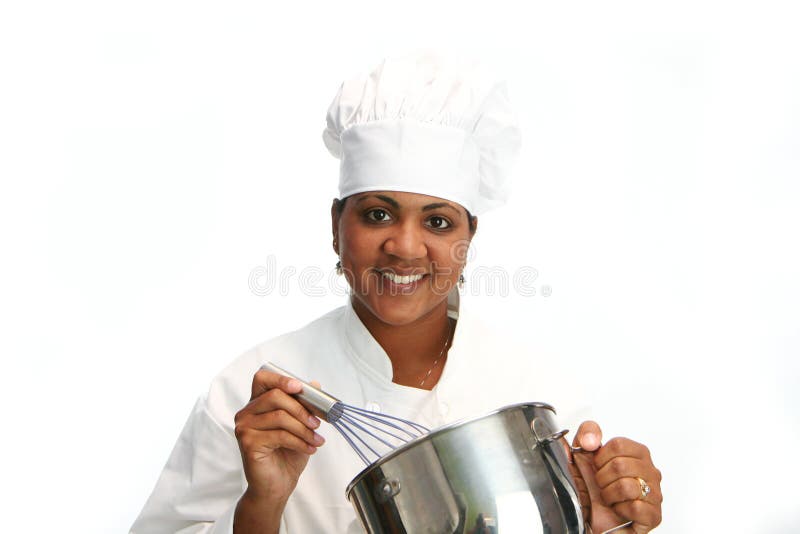 Chef-kok stock foto. Image of interraciaal, afrikaans - 4288604