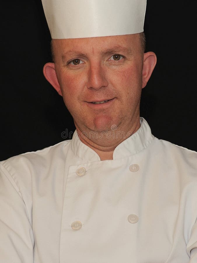 Chef-kok stock afbeelding. Image of volwassen, eenvormig - 6086159