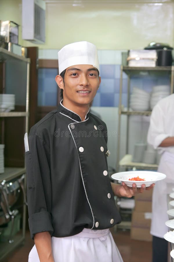 Chef-kok stock foto. Image of voedsel, koken, mannetje - 7498186