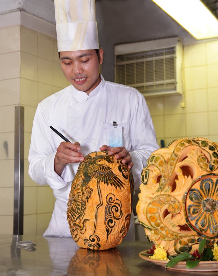 Chef-kok stock afbeelding. Image of onderhoud, catering - 9528961