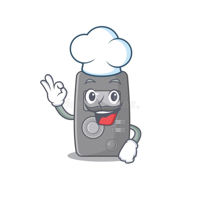 Chef Light Meter Isolated with the Cartoon Stock Vector - Illustration ...