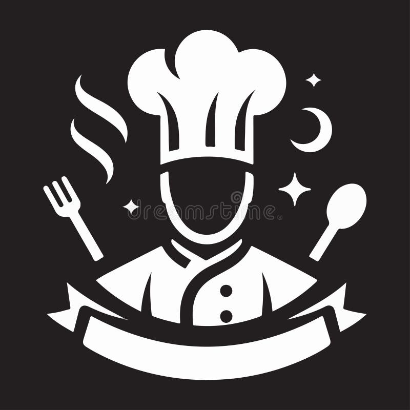 Chef logo template design stock vector. Illustration of food - 311258919