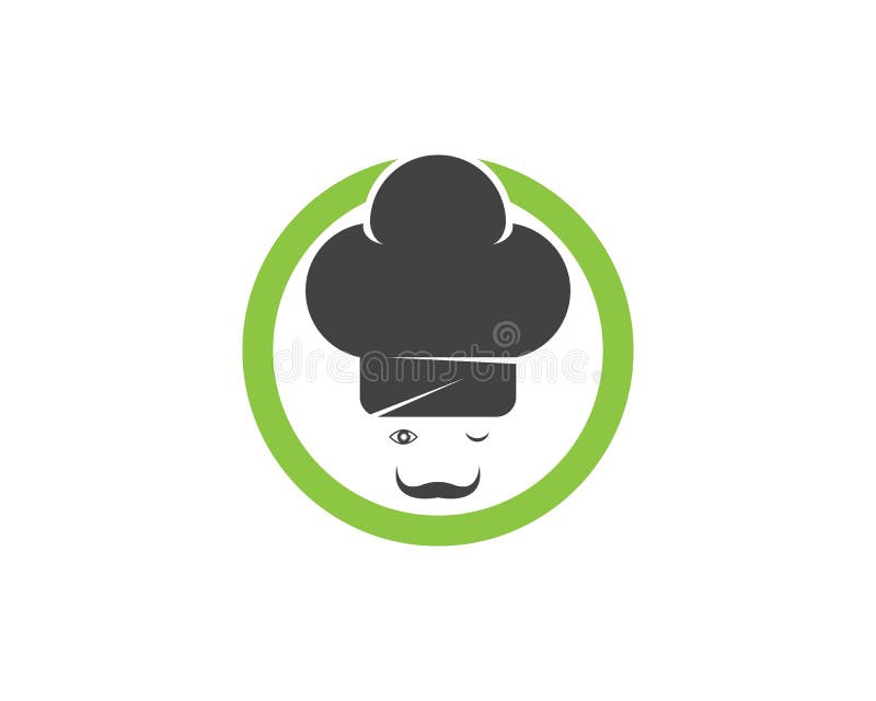 Chef logo design template stock vector. Illustration of chef - 118543357