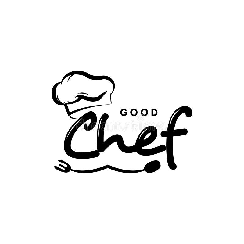 Set of Black Cooking Logo Template Design Collection Stock Vector ...