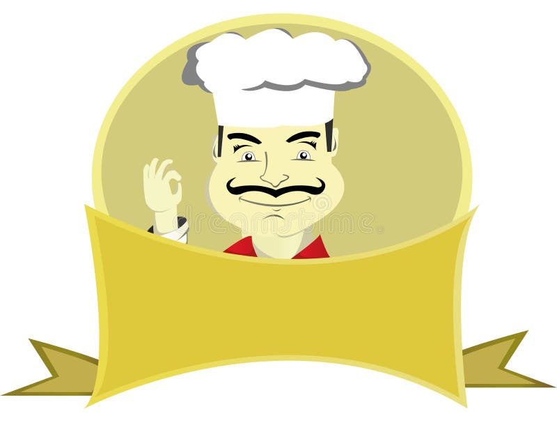 Chef logo stock vector. Illustration of black, white - 61869227